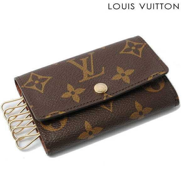 Louis Vuitton | Bags | Louis Vuitton Multicle 6 Key Case Monogram Brown ...
